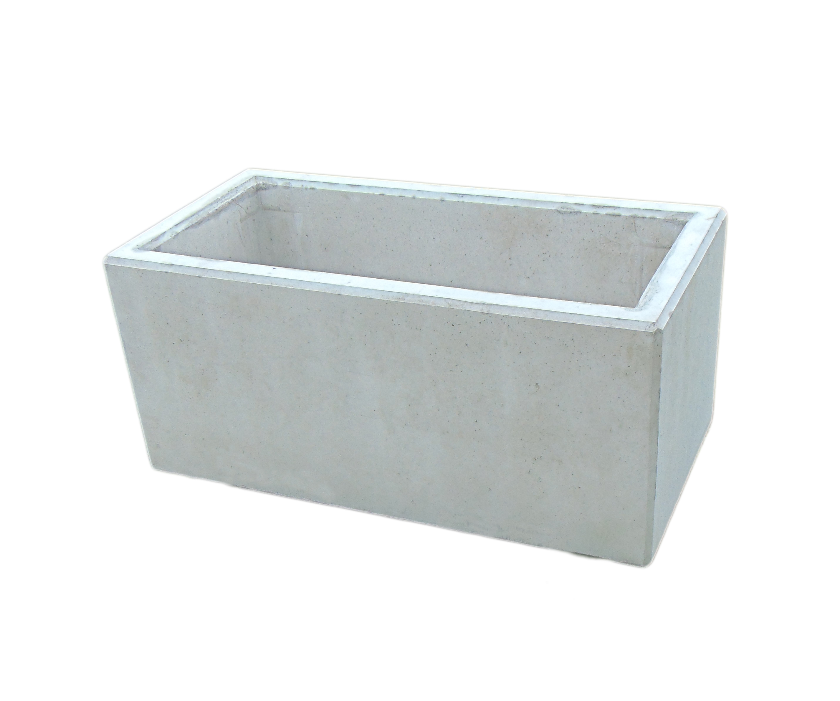 bellaton - bellaton Betontrog, Pflanztrog "RECHTECK" 100x50x45cm mit ...